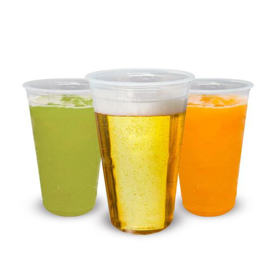 90 X Copo 700 Ml Transparente Descartavel Copao De Chopp - ALTACOPPO ...