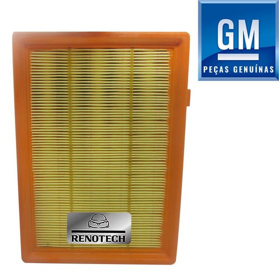 94757663 - filtro de ar do motor gm - cobalt / onix ger 1 / onix ...