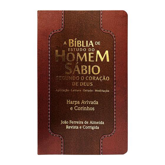 A Bíblia de Estudo do Homem Sábio Segundo o Coração de Deus RC - Livros ...