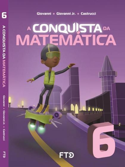 A CONQUISTA DA MATEMÁTICA - 6º ANO - Livros de Matemática - Magazine Luiza