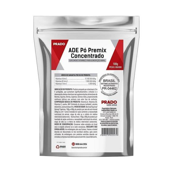 A.D.E Pó Premix Concentrado Prado, 100g - Comida Vegana / Comida ...
