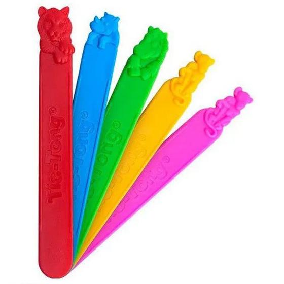 Abaixador de Lingua TIC-TONG Colorido Animal 200UN Agaplastic ...