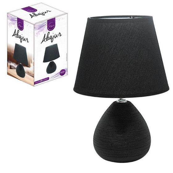 Abajur de Mesa Textura Riscos Bivolt Cerâmica - Art House - Abajur - Magazine Luiza