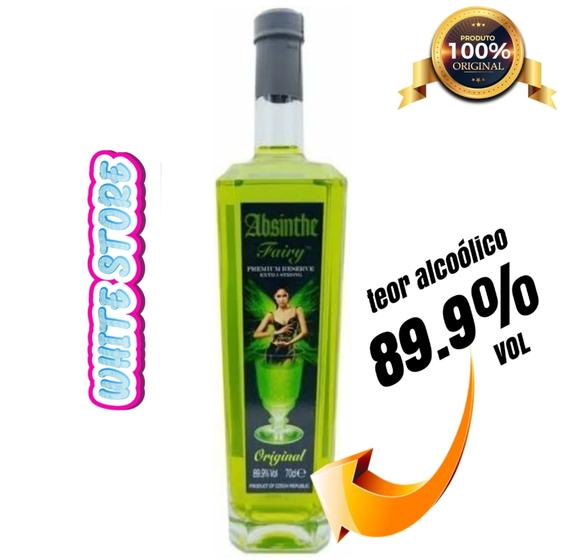 Absinto Fairy Reserve Especial Premium Absinthe Fada Verde Destilado ...