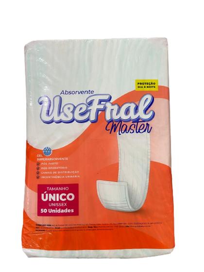 Absorvente Cirurgico Pós-Parto Geriatrico UseFral Master - 20 unidades ...