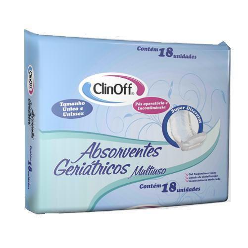 Absorvente Geriátrico Hospitalar Pós Parto Clinoff Pacote - Clin off ...