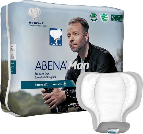 Absorvente Masculino Abri-Man Formula 2 Abena - Acessórios para ...