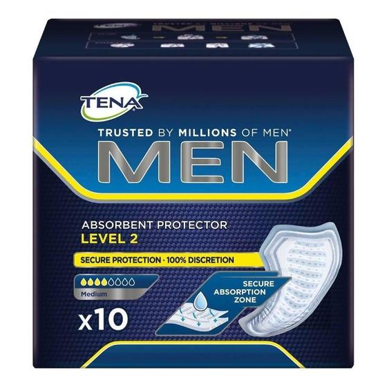 Absorvente Protetor Tena Men Discreet Protection Level 2 - Embalagem ...