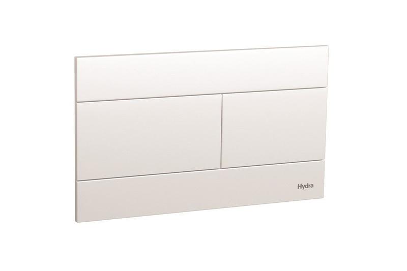 Acabamento H Slim Duo P/ Cx Desc Embut Mecanica Hydra - Branco - 4900.E ...