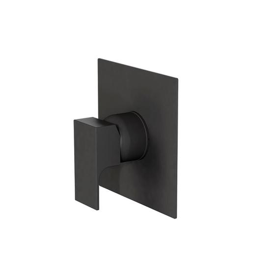 Acabamento para base monocomando fani retta preto fosco 520 bk330 ...
