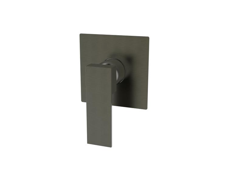 Acabamento para monocomando de chuveiro Lexxa Grafite fosco para base ...