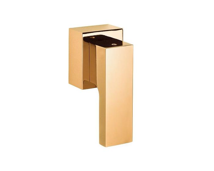 Acabamento para registro auadrado alavanca compatível com deca dourado ...