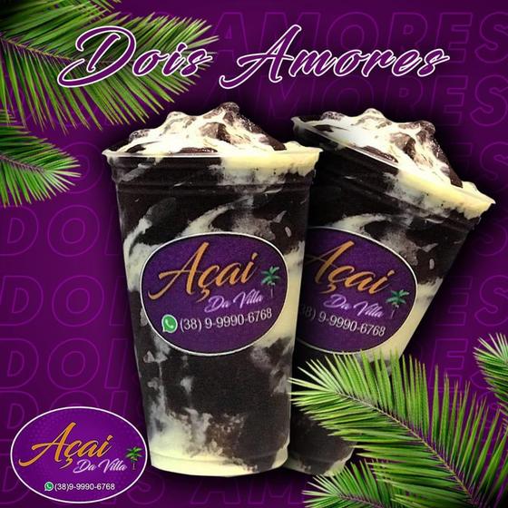 Açaí dois amores 700 ml - Açaí da villa - Açaí em Pó - Magazine Luiza