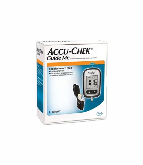 Accu-chek Guide Kit Com 10 Tiras - Accu Chek Active - Tiras para Medir ...