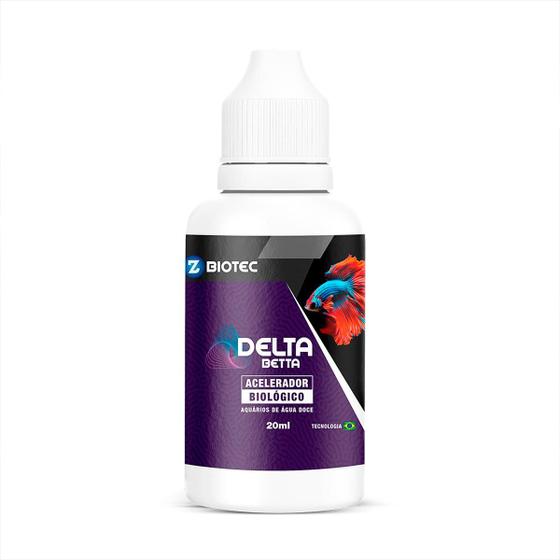 Acelerador Biológico Delta Betta 20ml Delta Fish para Aquário de Água ...