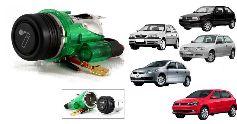 Acendedor tomada 12v vw gol g2 g3 g4 g5 g6 - VELOX TIGER CINOY TECHONE ...