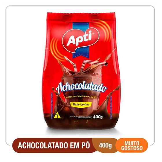 Achocolatado Em Pó Apti Pacote 400g - Achocolatado - Magazine Luiza