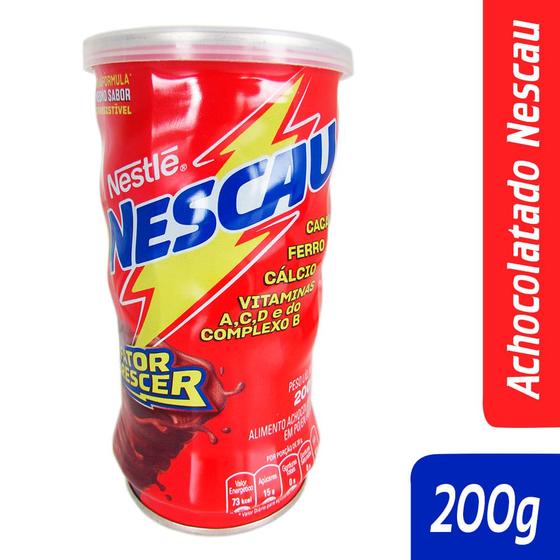 - achocolatado em pó nescau lata 200g - NESTLE BRASIL LTDA ...