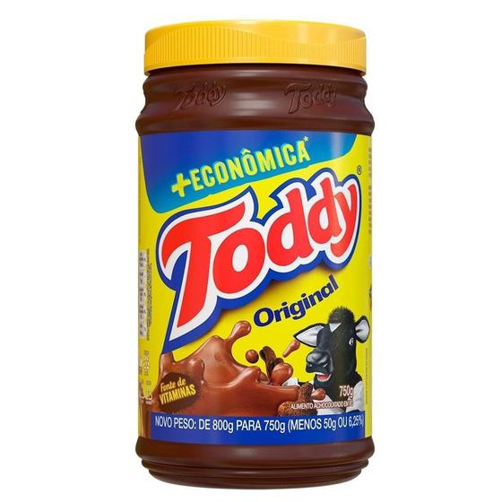 Achocolatado Toddy Original 750g Embalagem com 12 Unidades ...
