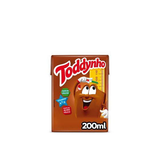 Achocolatado TODDYNHO 200ml - Bebida Láctea - Magazine Luiza