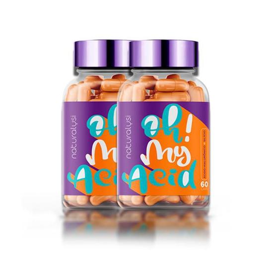 Acido Hialurônico - Oh My Acid - Fórmula Exclusiva Y-power - Kit 02 ...