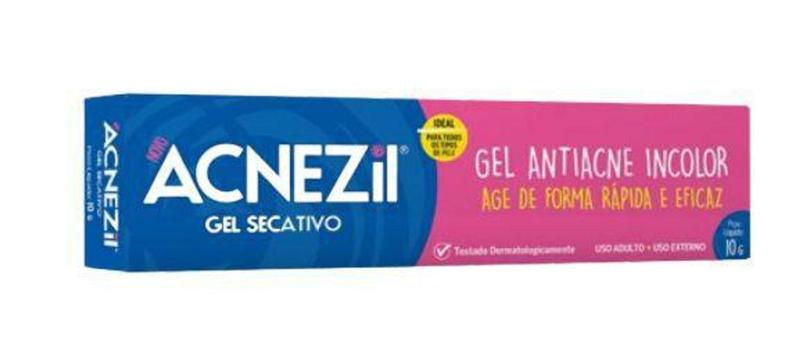 Acnezil Gel Secativo 10g Cimed - Antiacne - Magazine Luiza