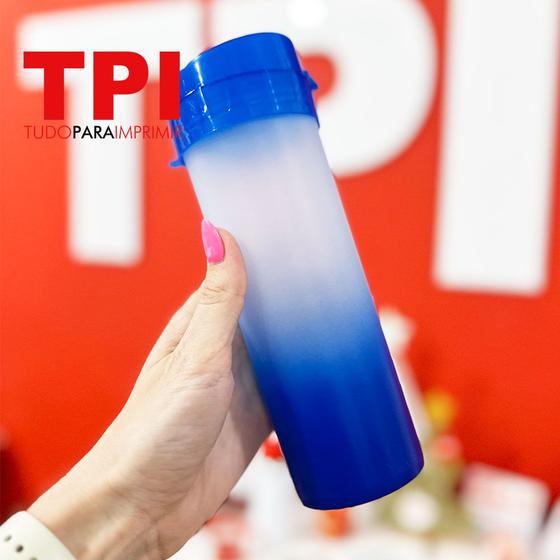 Acqua Bio Garrafa Degrade 475ml - TPI - Tudo Para Imprimir - Porta Garrafa - Magazine Luiza