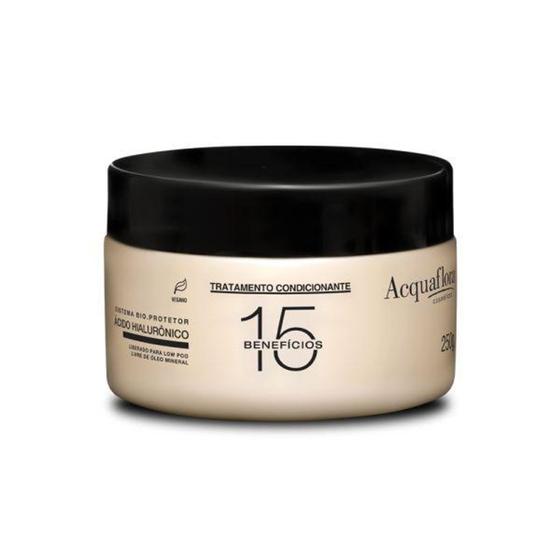 Acquaflora 15 Beneficios Mascara Capilar 250g - Máscara Capilar ...