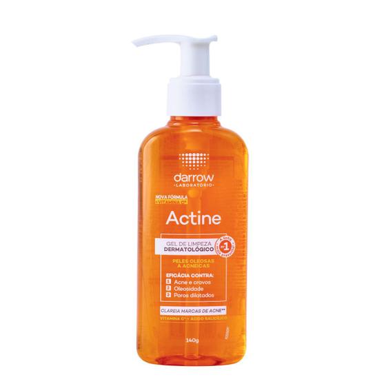 Actine Gel de limpeza com vitamina C e Ácido Salicílico 140g - No ...