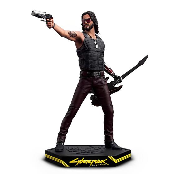 Action Figure Cyberpunk 2077 - Johnny Silverhand - Keanu Reeves - Dark ...