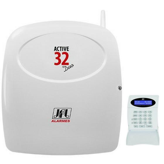 Active 32 duo Jfl Novo modelo com antena e Teclado tec300 - Alarme Residencial - Magazine Luiza