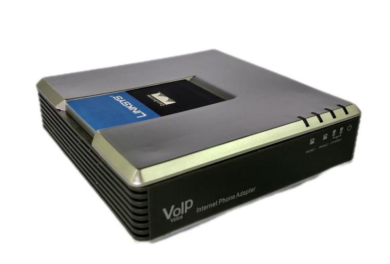 Adaptador ata voip 2 portas rj11 linksys pap2t 110/220v br. - Adaptador ...