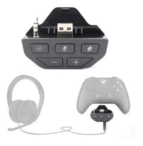 Adaptador De Audio Compativel Controle Xbox One Series P2 Nova Voo