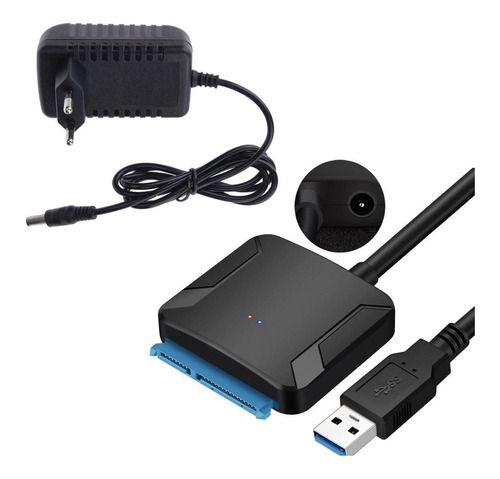 Adaptador Conector Usb 3.0 Sata Para Hd 2.5 Ssd E Hd 3.5 Pc - Nevatto ...