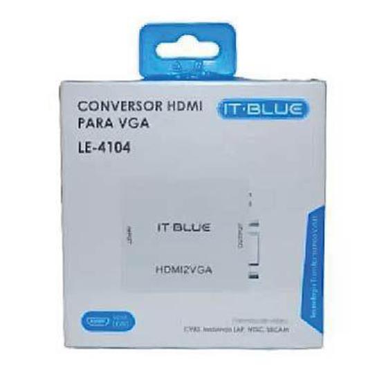 Adaptador Conversor HDMI x VGA IT-Blue LE-4104 - Adaptadores - Magazine Luiza