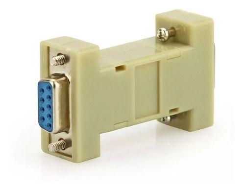 Adaptador Db9 Femea X Db9 Femea Rs232 Serial - STOCK - Cabos e ...