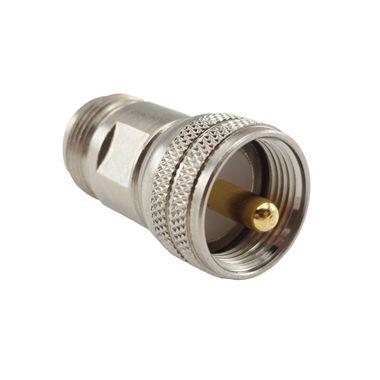 Adaptador de Conversão Reto UHF Macho x N 50 Ohms Fêmea Klc-6 - KLC Conectores - Outros ...