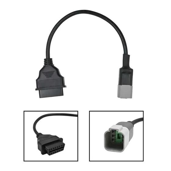 Adaptador De Diagnóstico OBD2 De 6 Pinos Para Leitor De Código De ...