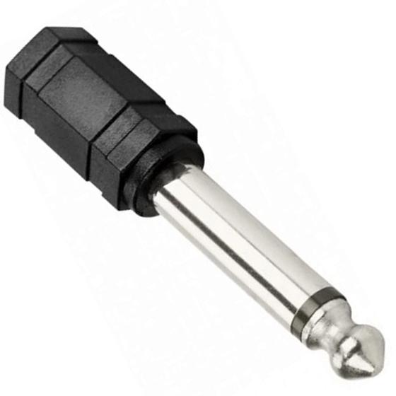 Adaptador De Microfone P10 Para Fone Mic Amplificador P2 mono - IT-BLUE ...