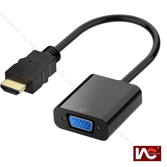 Adaptador de vídeo hdmi vga gt-hdmivga - Adaptadores - Magazine Luiza