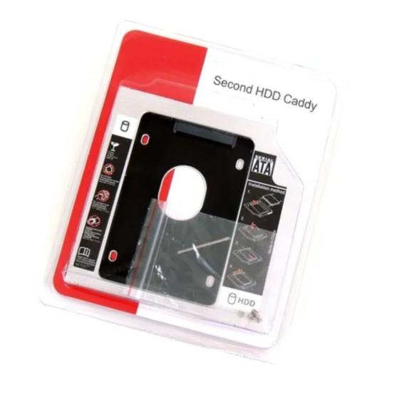 Adaptador Dvd Hd Ssd Sata Compatível Com Macbook e Notebook Drive Caddy 12.7mm - CADDYata ...