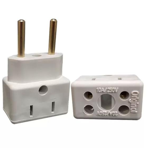 Adaptador eletrico bob esponja tomada 10a 20a bco - EMPIRE - Plugs e ...
