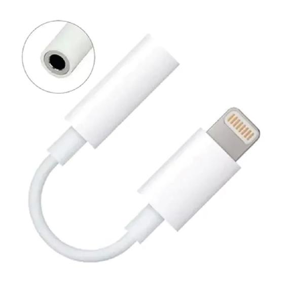 Adaptador Lighting P2 Femea P/ Fone de Ouvido iPhone - Lightning ...