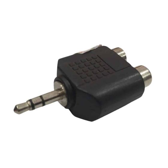 Adaptador Plug P2 ST/2 Jack RCA - Dual Comp - Cabos de Áudio - Magazine ...