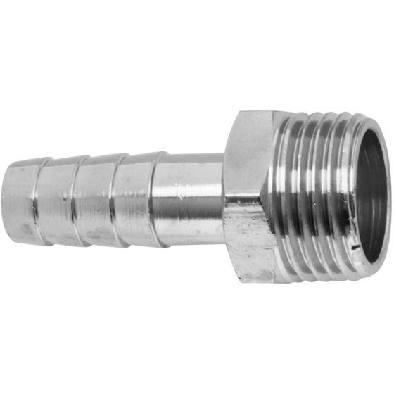 Adaptador Reto para Instalação de Gás Macho 1/2''X3/8'' Niquelado ...