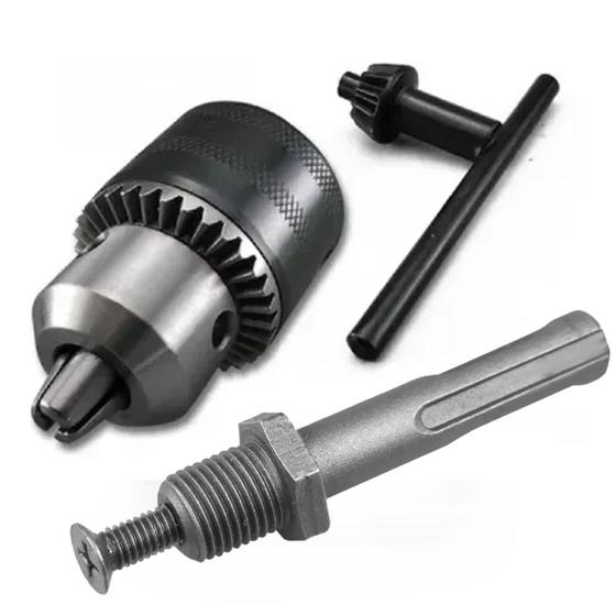 Adaptador Sds Plus Para Mandril 1 2 Mandril Para Furadeira Starfer