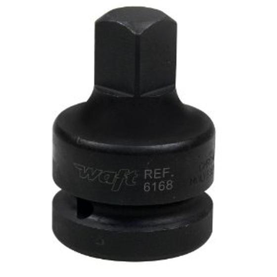 Adaptador soquete impacto waft cromo vanadium 1 femea x 3/4 macho 6168 ...