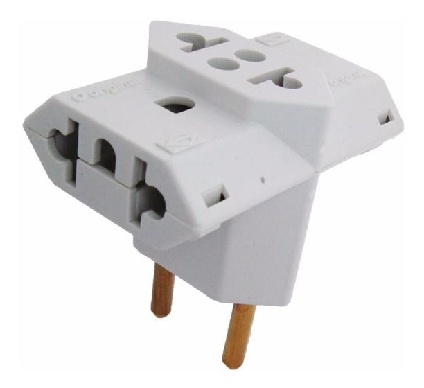 Adaptador Tomada Novo Antigo Benjamin T 10A/20A 5 unidades - Kubitech ...