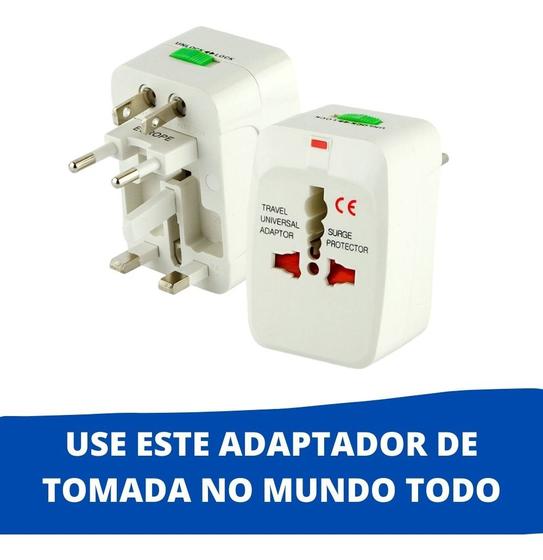 Adaptador Tomada Universal Internacional All-in-one - ECOODA BMAX LUATEK - No Magalu - Magazine ...
