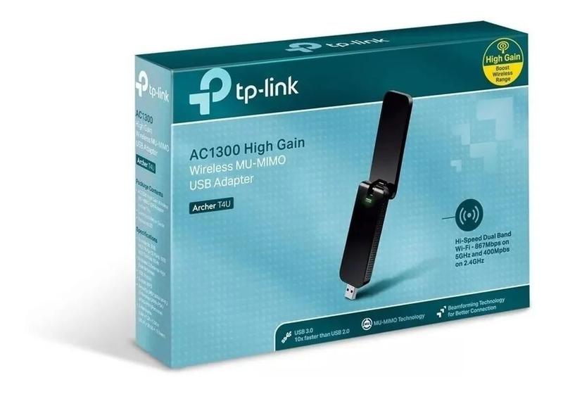 Adaptador tp-link usb wireless archer t4u ac1300 v3 - Equipamento de ...